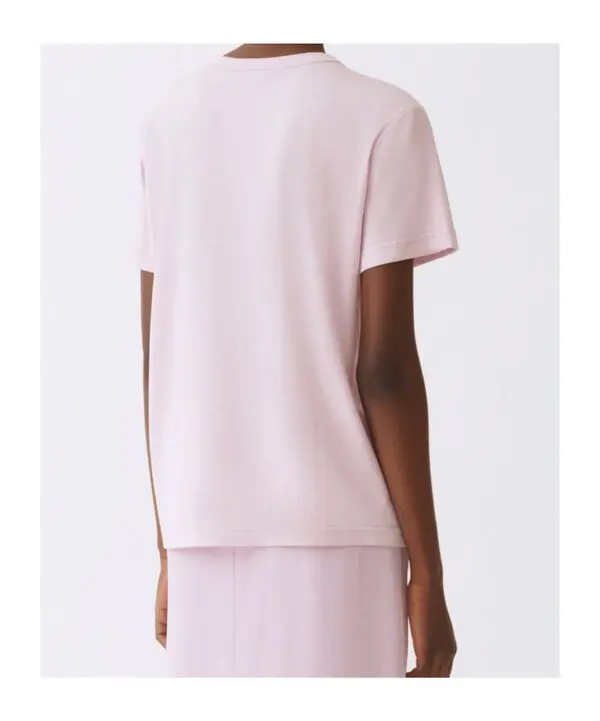 Fabiana Filippi Round Neck T-shirt - Pink