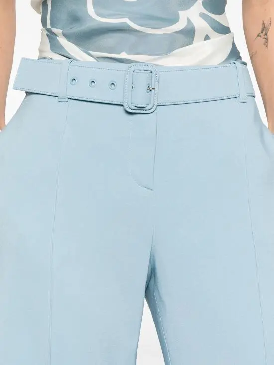 Ermanno Scervino Belted Wide-leg Trousers