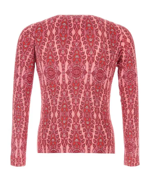 Etro Printed V-neck T-shirt