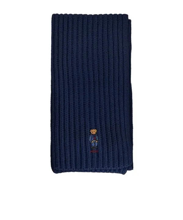 Polo Ralph Lauren Brocade Knit Scarf