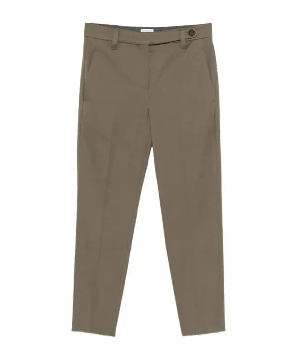 Brunello Cucinelli Tailored Trousers With Button Detail
