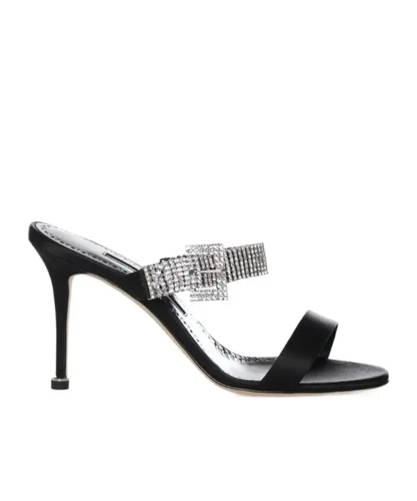 Manolo Blahnik Embellished Heeled Sandals