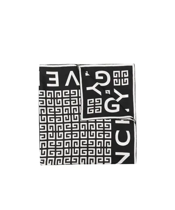 Givenchy 4g Monogram Scarf - Gray