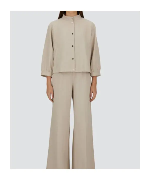 Herno Embellished Jacket With High Neck And Drawstring Hem