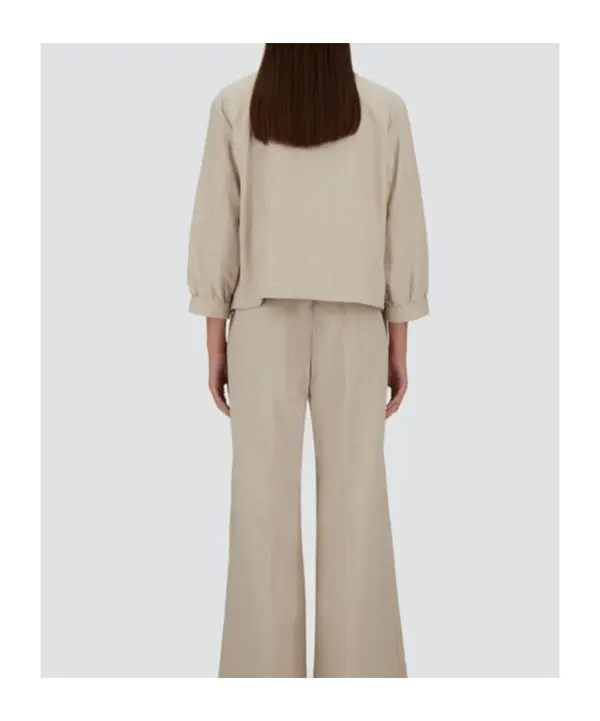 Herno Embellished Jacket With High Neck And Drawstring Hem