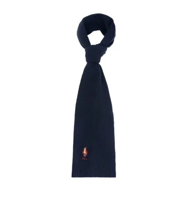 Polo Ralph Lauren Knitted Scarf - Dark Blue
