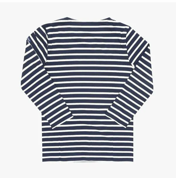 Saint James Striped Long Sleeve Crewneck T-shirt