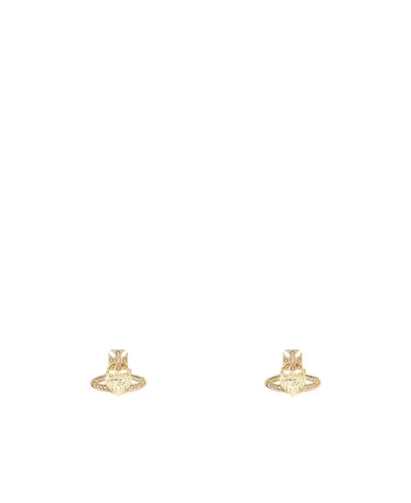 VIVIENNE WESTWOOD Diamond Earrings - Yellow