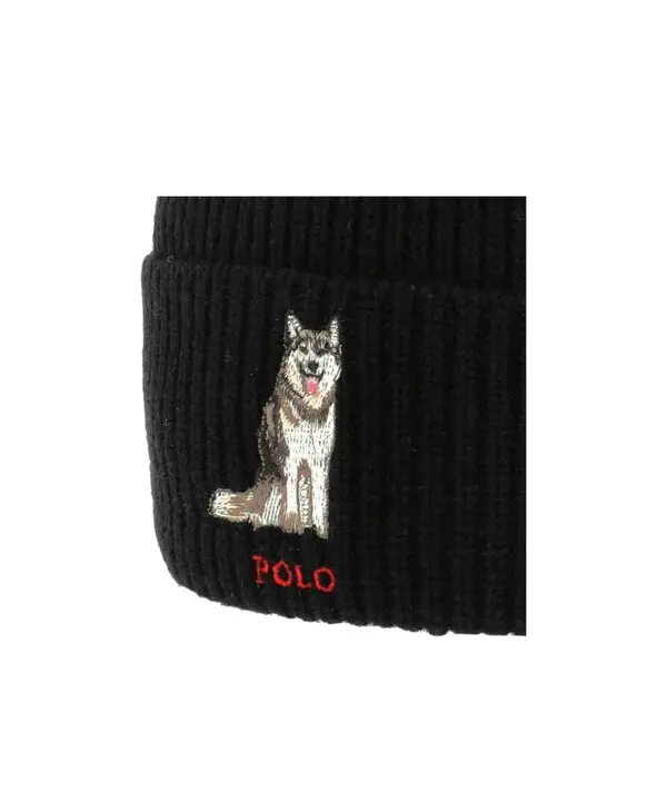 Polo Ralph Lauren Ribbed Knit Beanie Hat