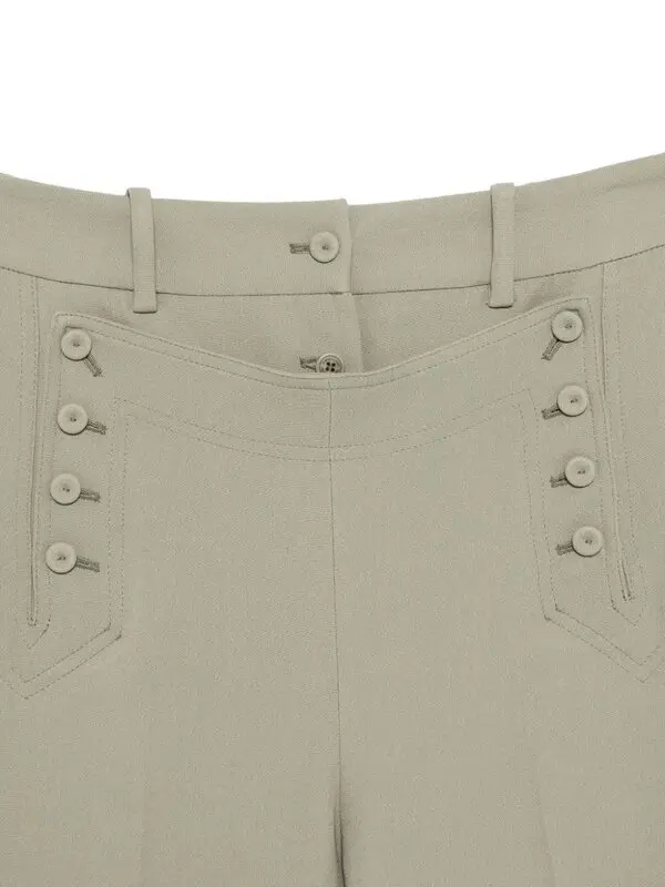 Ermanno Scervino Tailored Button-detailed Trousers