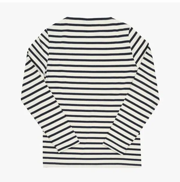 Saint James Striped Long Sleeve Crewneck T-shirt