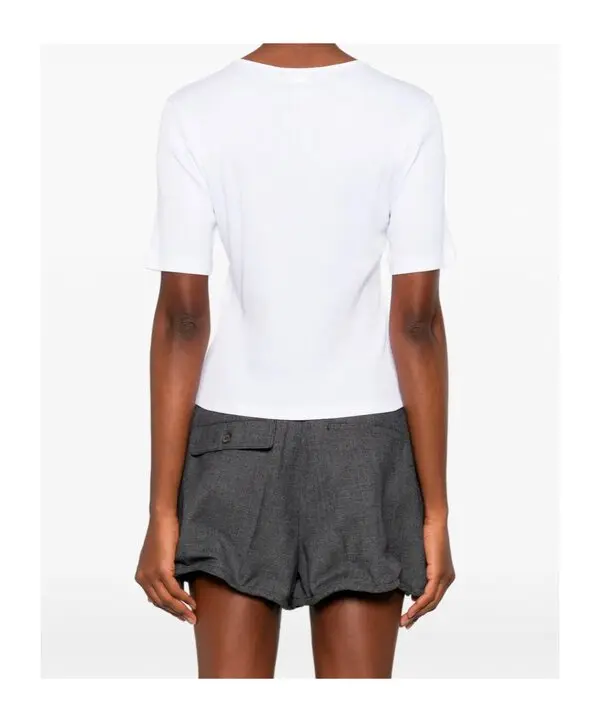 TWINSET Embroidered Floral T-shirt