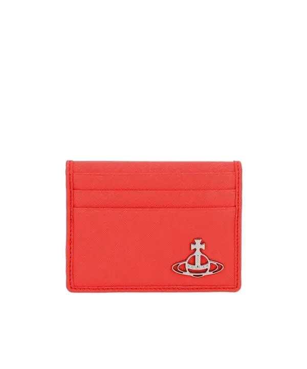 VIVIENNE WESTWOOD Spherical Bifold Wallet - Red