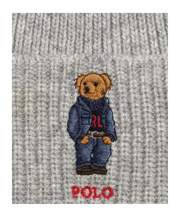 Polo Ralph Lauren Embroidered Bear Beanie