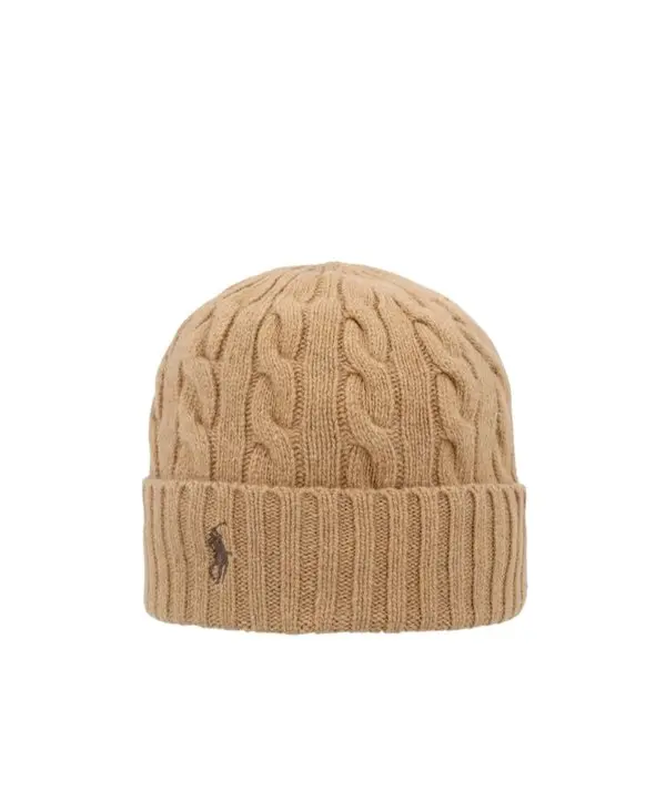 Polo Ralph Lauren Knitted Hat - Nude