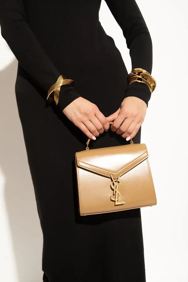 Saint Laurent Cassandra Mini Top Handle Bag