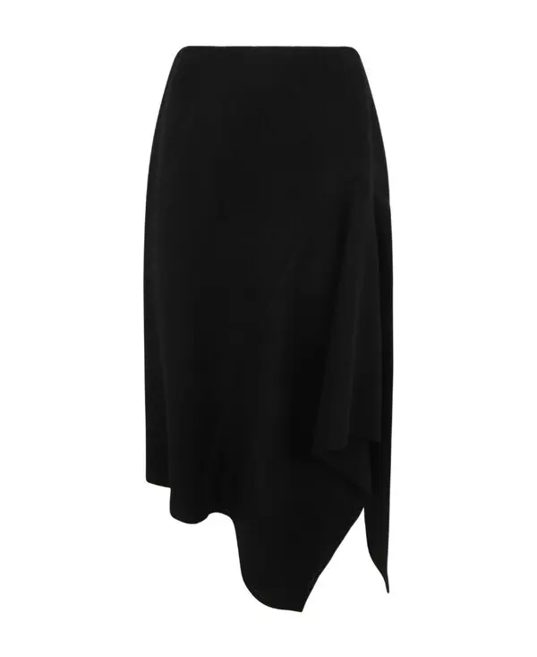 Dries Van Noten Asymmetrical Zipper Skirt