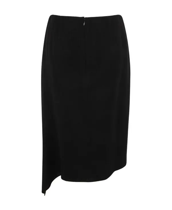 Dries Van Noten Asymmetrical Zipper Skirt