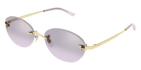Cartier Oval Frame Sunglasses