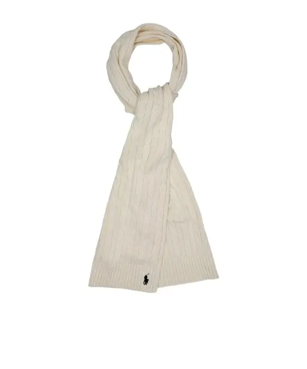 Polo Ralph Lauren Knitted Scarf - Nude