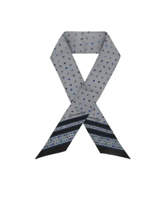 Givenchy Pattern Scarf - Gray