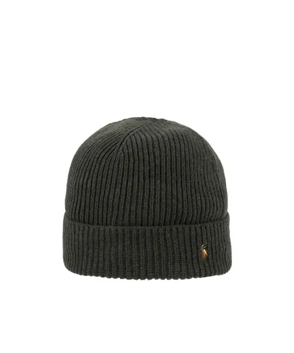 Polo Ralph Lauren Ribbed Beanie - Black