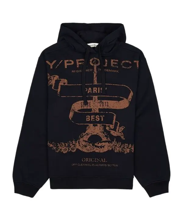 Y/project Hoodie With Printed Front