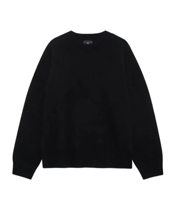 ANINE BING Classic Crew-neck Sweater - Black