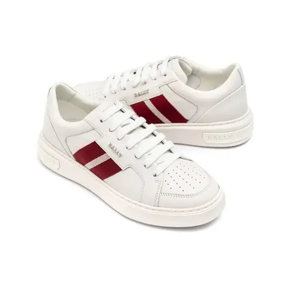 Bally Lace-up Sneakers With Brand Logo Detailing