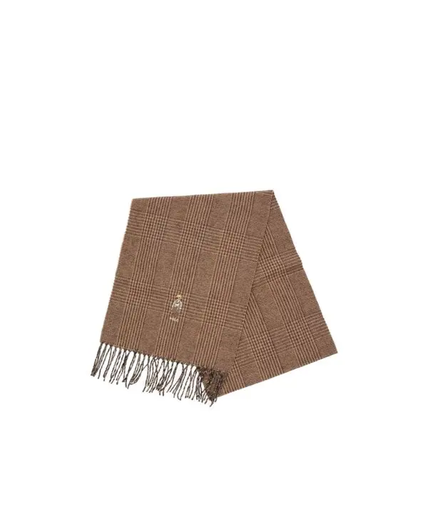 Polo Ralph Lauren Knitted Hat And Tassel Scarf Set