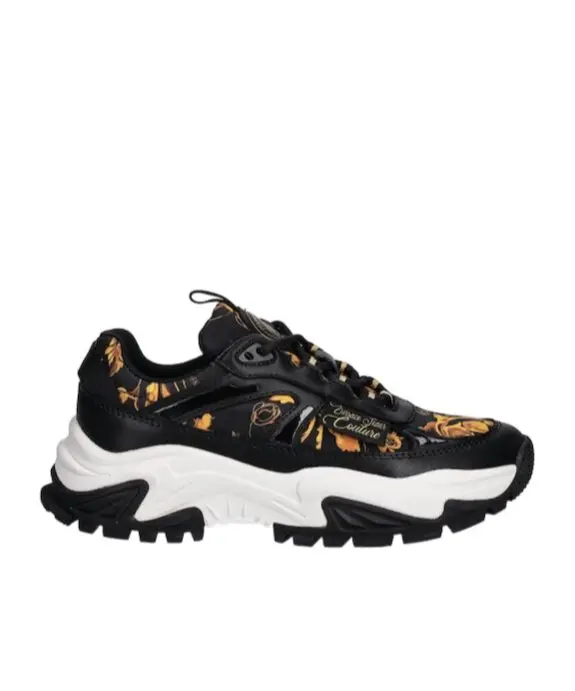 Versace Lace-up Sneakers With Perforated Details