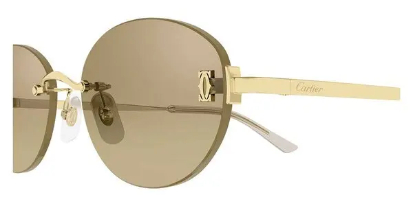 Cartier Oval Frame Sunglasses