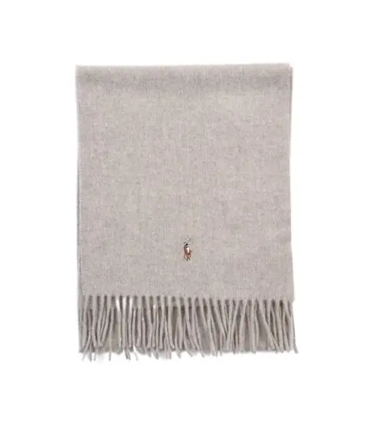 Polo Ralph Lauren Tassel Scarf - Gray