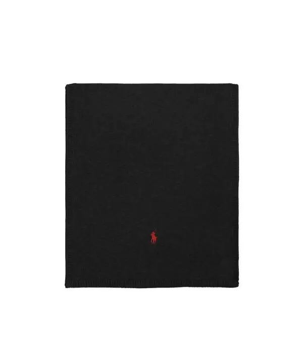 Polo Ralph Lauren Logo Scarf - Black