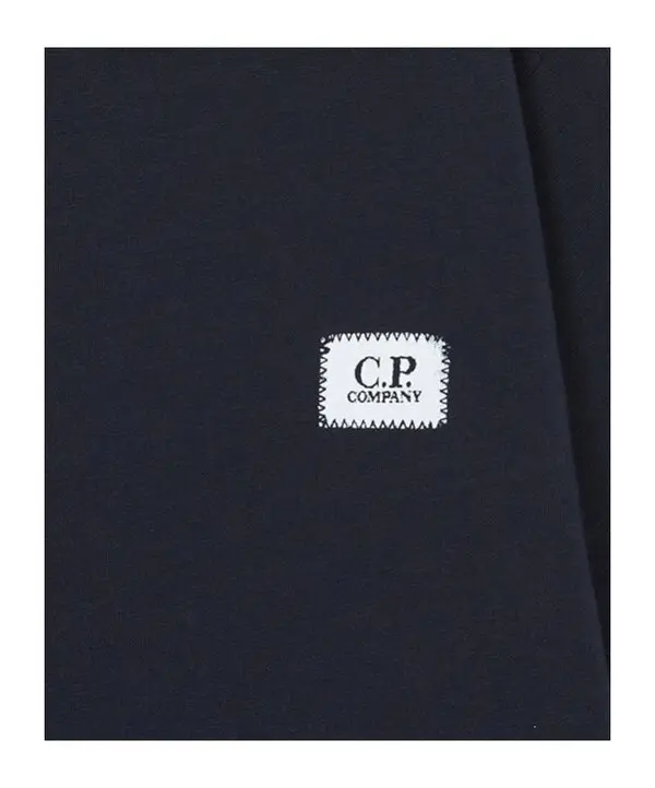 C.P. COMPANY Crew Neck Short-sleeve T-shirt - Black