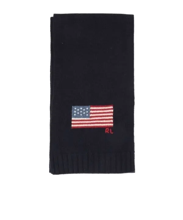 Polo Ralph Lauren Wool Scarf - Black