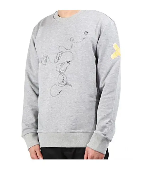 LANVIN Long Sleeve Crewneck Sweatshirt