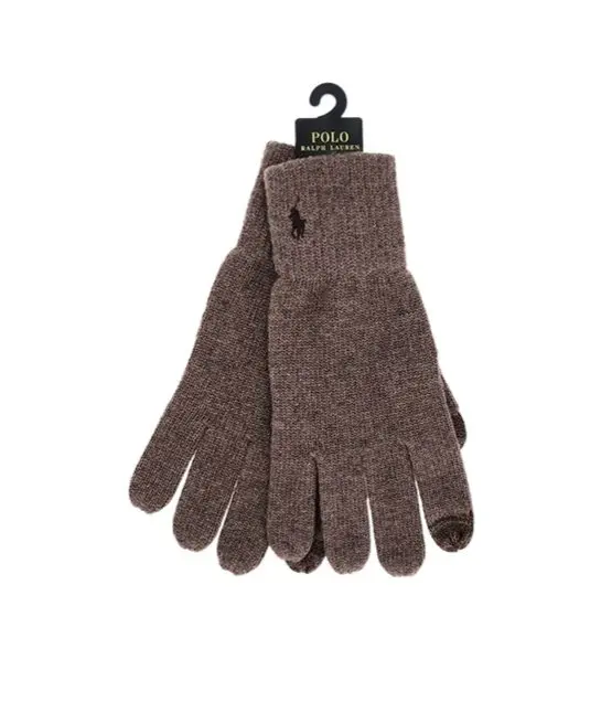 Polo Ralph Lauren Ribbed Gloves - Brown