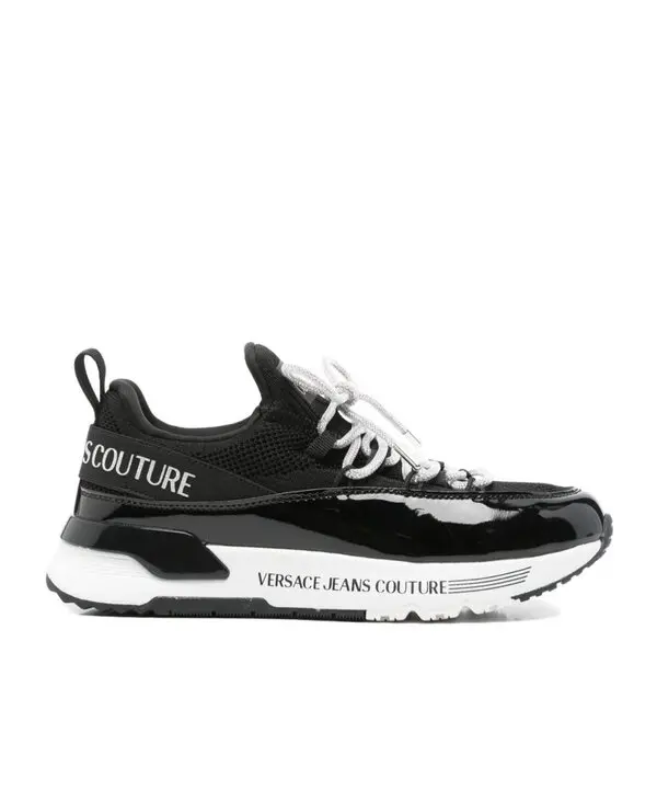 Versace Lace-up Perforated Sneakers