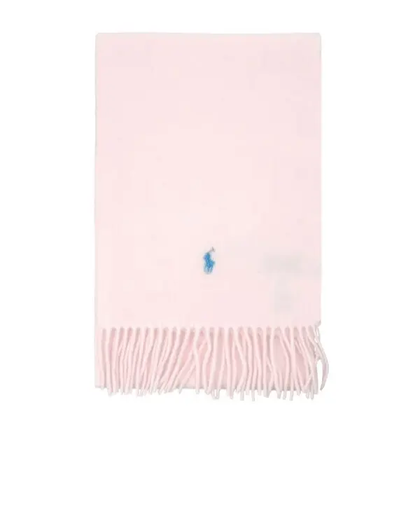 Polo Ralph Lauren Fringed Scarf - Pink