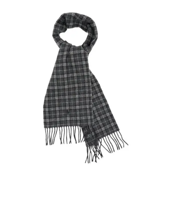 Polo Ralph Lauren Plaid Scarf - Grey
