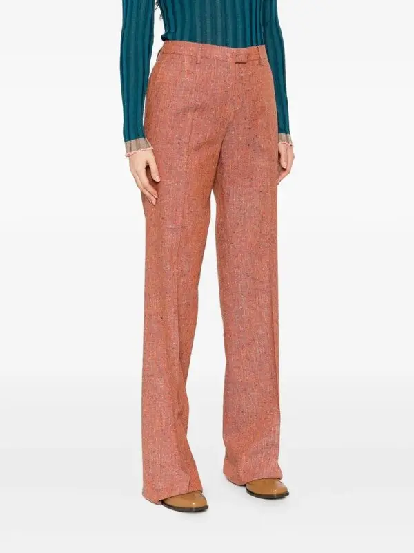 Etro Speckled Tweed Trousers