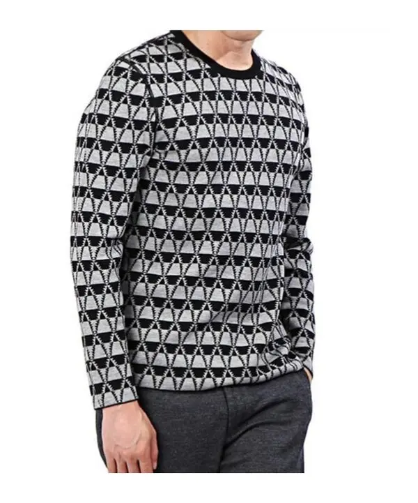 LANVIN Jacquard Crewneck Sweater