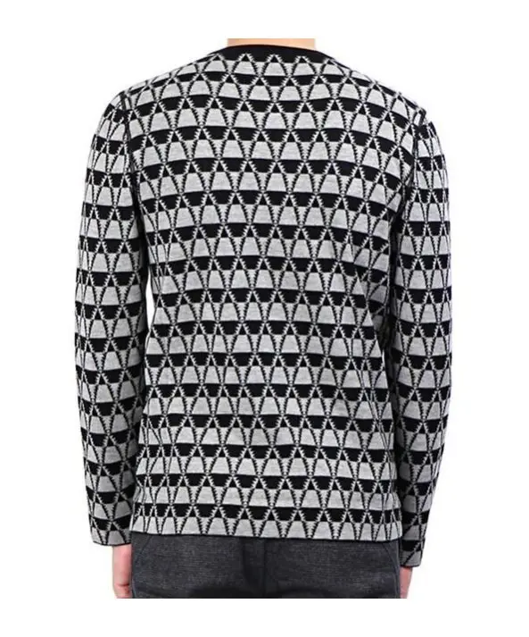 LANVIN Jacquard Crewneck Sweater