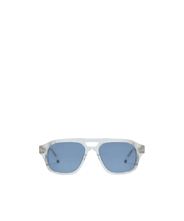 AKONI Full Frame Aviator Sunglasses - Blue