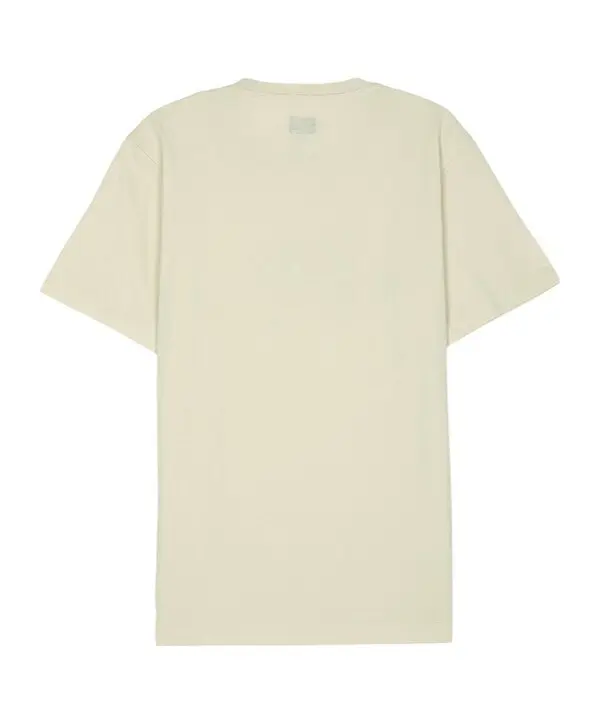 C.P. COMPANY Crewneck Logo Print T-shirt - White