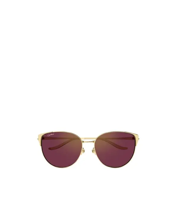 Cartier Cat Eye Frame Sunglasses - Red