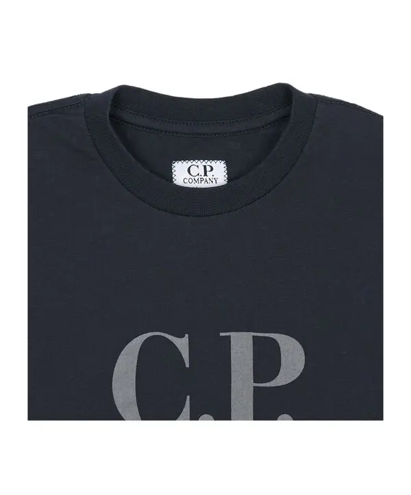 C.P. COMPANY Short Sleeve T-shirt With Logo Print