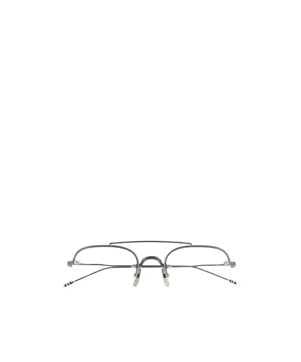 Thom Browne Pilot Semi-rimless Eyeglasses - Gray