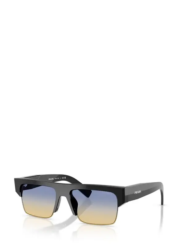 Prada Semi-rimless Frame Square Sunglasses